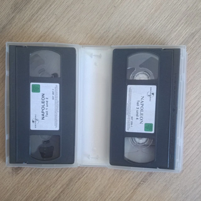 NAPOLEON VHS BOX-SET 2 Kassetten PAL FSK 12 Historien-Drama Yves ...