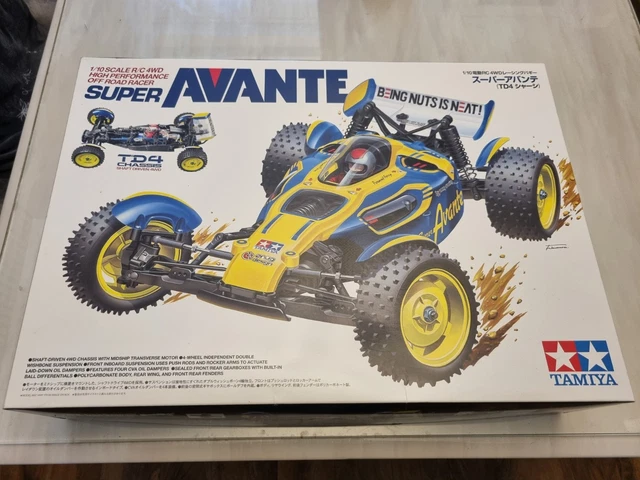 TAMIYA SUPER AVANTE TD4 Chassis Kit 58696 £208.68 - PicClick UK