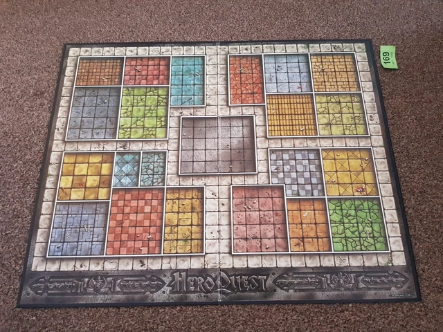 TAVOLO DA GIOCO HEROQUEST Battle Map RPG Quest Floor Dungeon (169) EUR ...