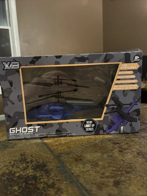 XB REMOTE CONTROL Ghost Helicopter Flying Toy Blue NEW $30.00 - PicClick