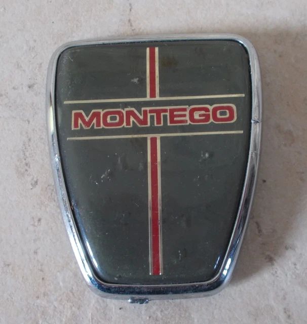 ANCIEN INSIGNE EMBLÈME Austin Rover MONTEGO plaque badge voiture auto ...