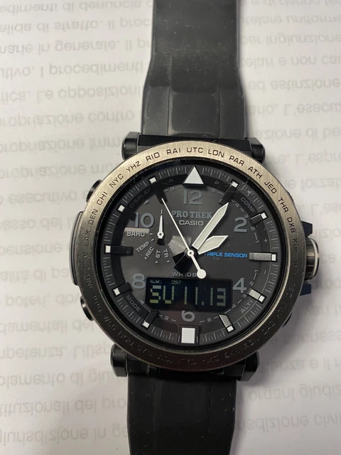 CASIO PROTREK PRG-650Y-1JF Triple Sensor Ver.3 Men's Watch New in Box EUR 130,00 - PicClick DE
