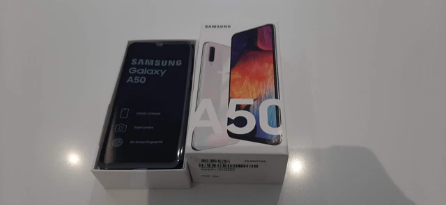 SAMSUNG GALAXY A50 Dual Sim 128GB Black 4G Smartphone £79.99 - PicClick UK