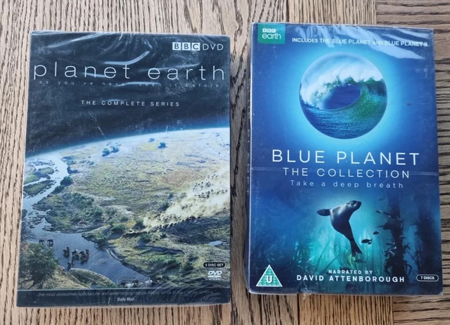 DAVID ATTENBOROUGH DVDS Planet Earth complete Series, Blue Planet The Collection EUR 9,24 ...