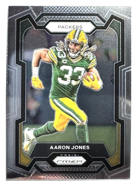 CARTE DE FOOTBALL Aaron Jones Green Bay Packers 2023 Panini Prizm #105 ...