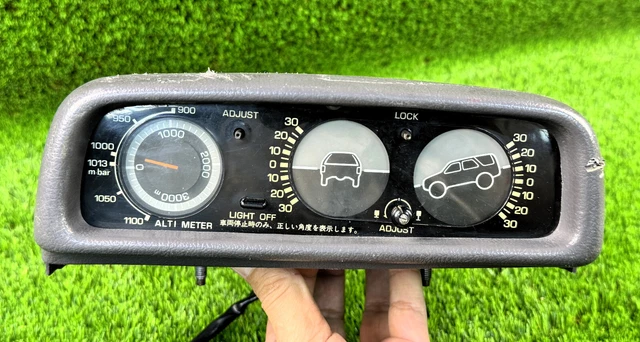 TOYOTA 4RUNNER, HILUX, 4WD 1988-1994 LN130 Tilt Altimeter Gauge OEM JDM ...