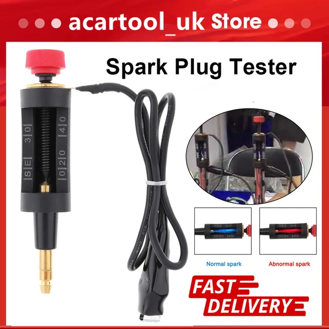 🔥SPARK PLUG TESTER Adjustable Ignition System Coil Tester Spark Testers ...
