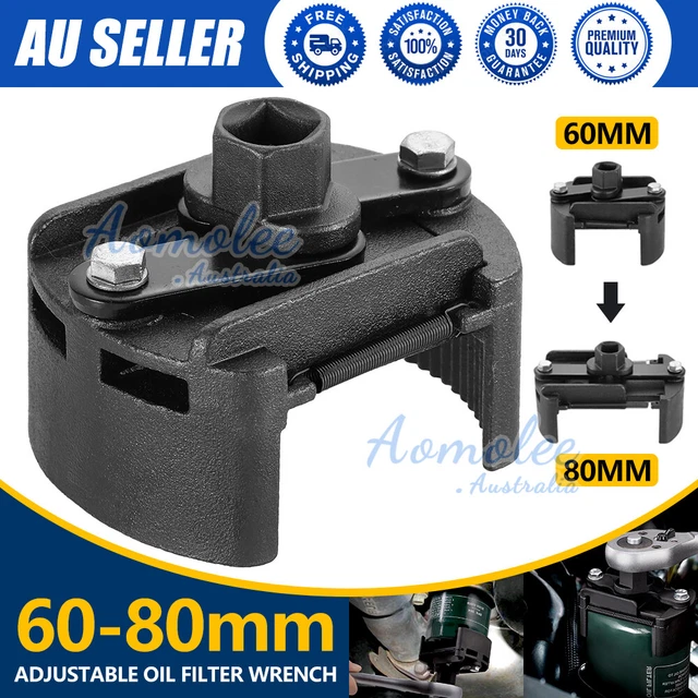 U-TYPE HEAVY DUTY Oil Filter Wrench Fuel Filter Remover 1/2" Drive ...