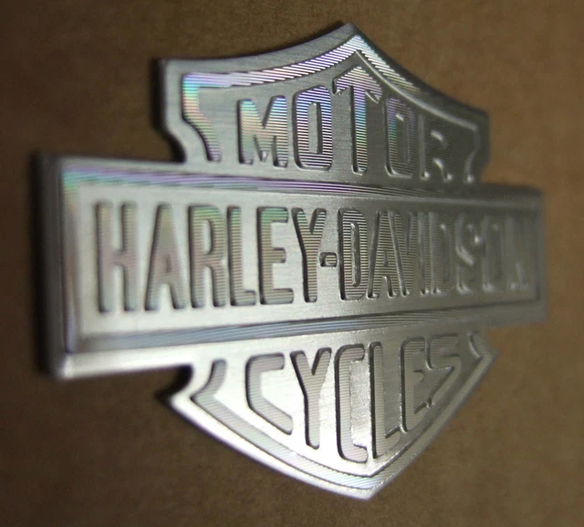 HARLEY DAVIDSON OEM NEW BAR & SHIELD LOGO EMBLEM medallion METAL EUR 12 ...