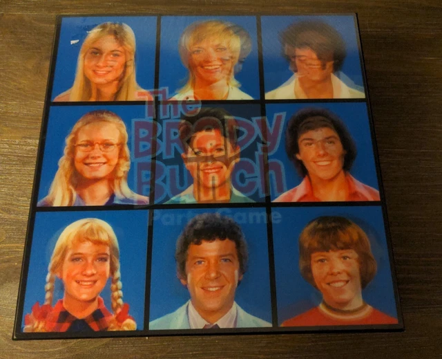 THE BRADY BUNCH Party Game Family Board Game Ages 9+ 3-8 Players ...