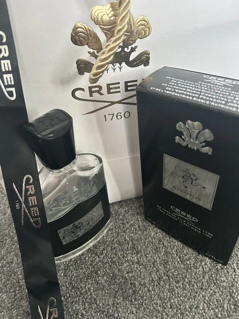 CREED AVENTUS empty bottle 100ml and packaging £70.00 - PicClick UK