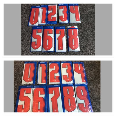SPORTING ID ENGLAND 2020-2021 Player Size numbers nameset Womens mens ...