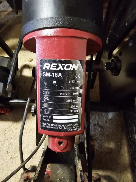 REXON SM16A PILLAR Drill/Morticer £75.00 - PicClick UK