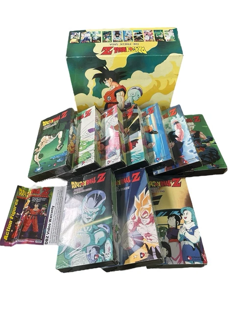 DRAGON BALL Z The Frieza Saga VHS Collectors Box Set 10 Tapes In Shrink ...