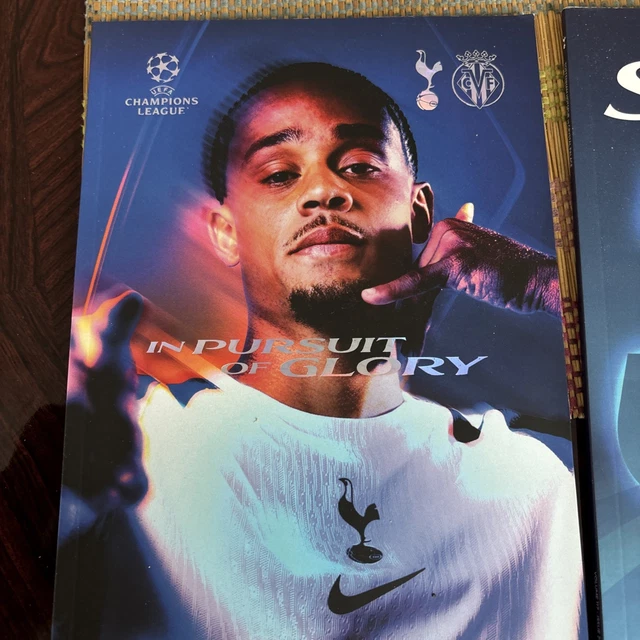 TOTTENHAM HOTSPUR V Villarreal 2025 £4.90 - PicClick UK