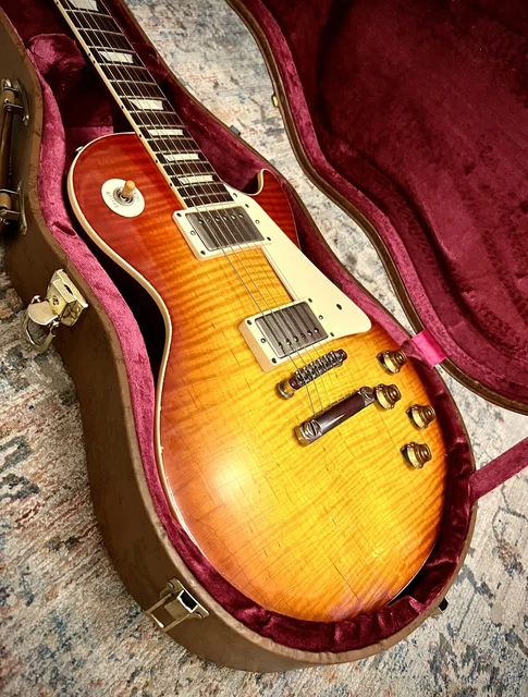 GIBSON LES PAUL 1958 Factory Aged Custom Shop 59 Neck Shape £3,795.00 ...