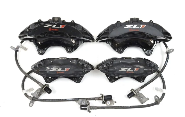2012-2015 CHEVROLET CAMARO ZL1 Black BREMBO Brake Calipers (Set) USED ...