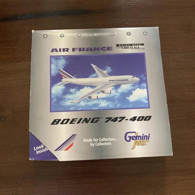 GEMINI JETS AIR France Boeing 747-400 Scale 1:400 Box Only £27.95 ...