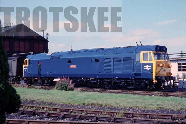 35MM SLIDE BR British Railways Diesel Loco Class 50 50030 Doncaster ...