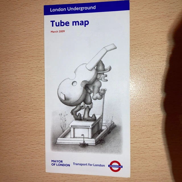 LONDON. UNDERGROUND. Tube Map (. March. 2009. ) £2.40 - PicClick UK