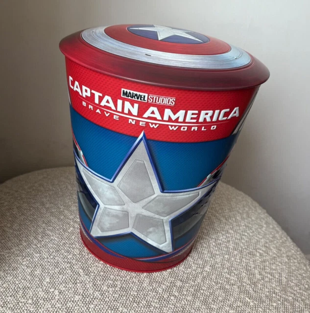 CAPTAIN AMERICA BRAVE New World Cinema EXCLUSIVE Popcorn Bucket with ...