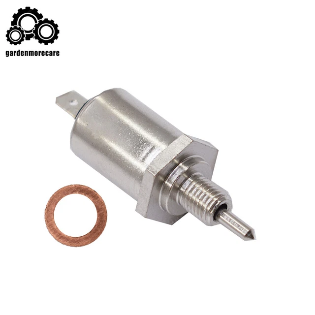NOUVEAU SOLÉNOÏDE D'ARRÊT carbone carburateur pour John Deere M138477 ...