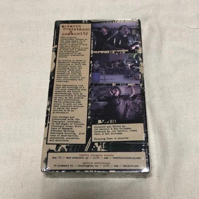 LONG ISLAND D.I.Y. Punk Scene VHS Unopened Rare Record Collectible £78. ...