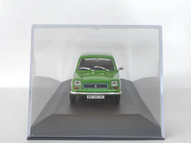 FIAT 127P MODELLINO Die Cast Con Teca In Plexiglass EUR 9,90 - PicClick IT
