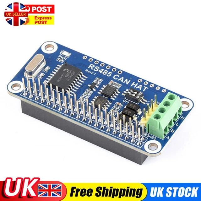 RS485 SPI CAN Bus Module Onboard MCP2515 Transceiver for Raspberry Pi UK £14.89 - PicClick UK