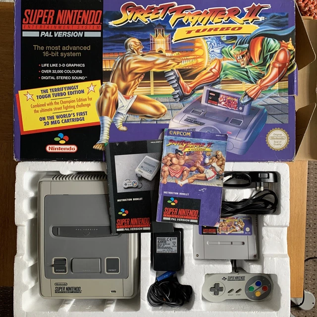 STREET FIGHTER 2 Turbo Console - SNES Super Nintendo EUR 282,90 ...