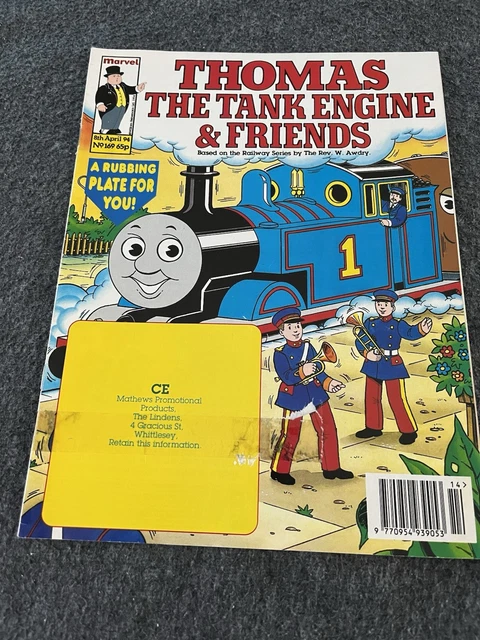 THOMAS THE TANK Engine And Friends Marvel Comics Magazine 1994 lot 4 £ ...