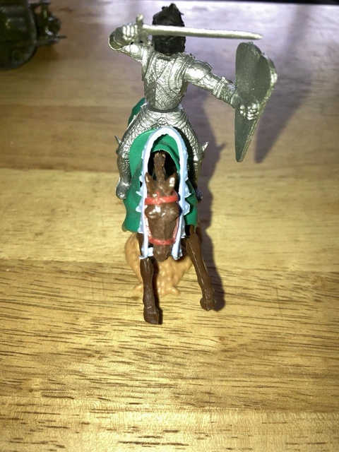 TIMPO PLASTIC MEDIEVAL Knight mounted figure original #2 £3.31 ...