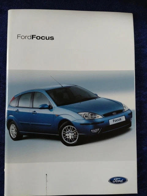 FORD FOCUS AMBIENTE, Finesse Ghia Trend Prospekt 05.2002 + Preisliste ...
