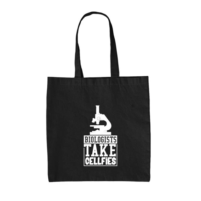 BIOLOGISTS TAKE CELLFIES Science - Toile Sac - Science Étudiant ...