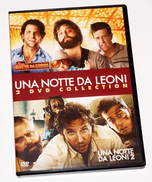 🔥 UNA NOTTE da Leoni 1 e Una Notte da Leoni 2, The Hangover, 2 DVD ...
