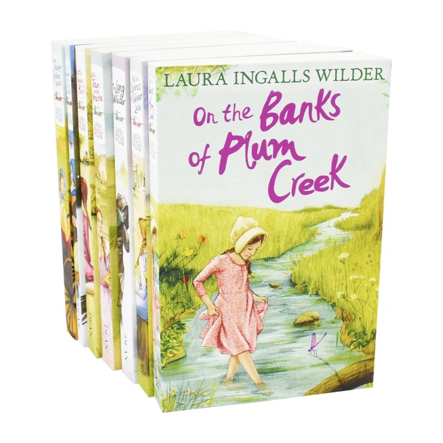 LITTLE HOUSE ON the Prairie 7 Books Set By Laura Ingalls Wilder -Ages 7 ...