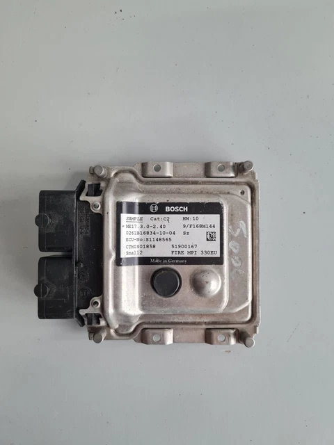 CENTRALINA MOTORE FIAT 500L 51900167 Bosch ME17.3.0 0261B16834 (10) EUR 399,99 - PicClick IT