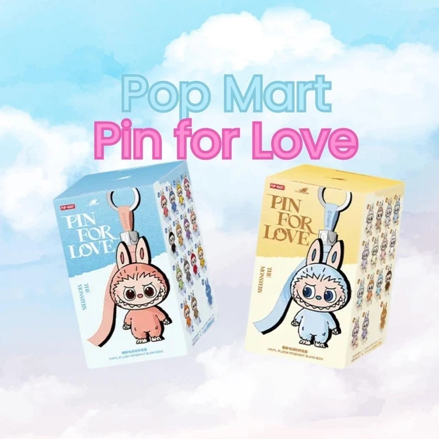 ORIGINAL POP MART Labubu The Monsters PIN FOR LOVE A-M und N-Z EUR 39,99 - PicClick DE
