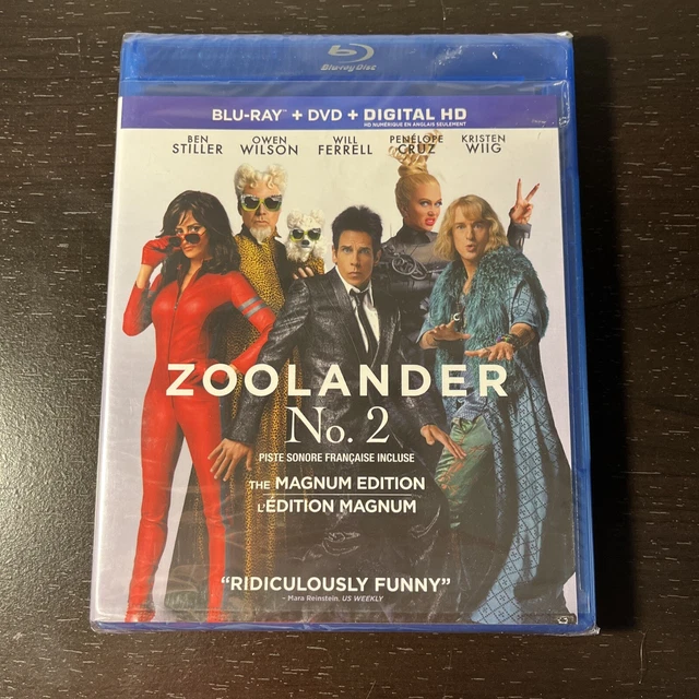 ZOOLANDER NO. 2 (The Magnum Edition) (Blu-Ray + Dvd + Digital) (Blu-Ra (Blu-Ray) $9.99 - PicClick CA