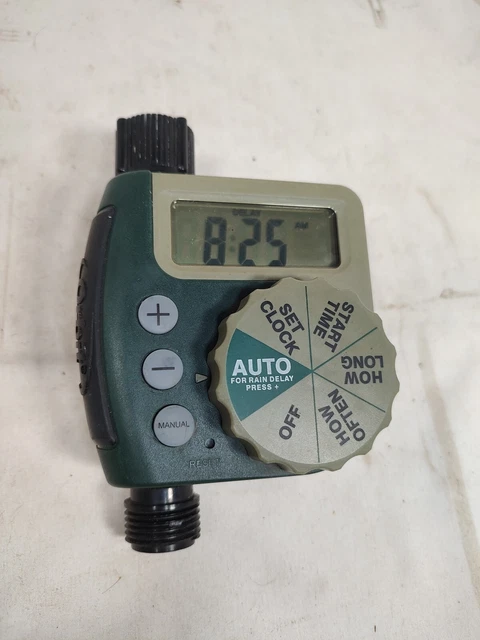ORBIT SINGLE PORT Digital Timer Model 56158 Automatic Watering Rain ...