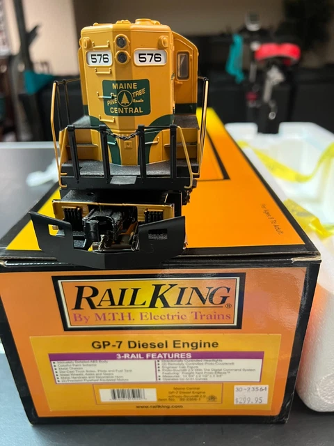 MTH MAINE CENTRAL GP7 Powered + Dummy PS2 30-2356-1&3 $488.51 - PicClick CA