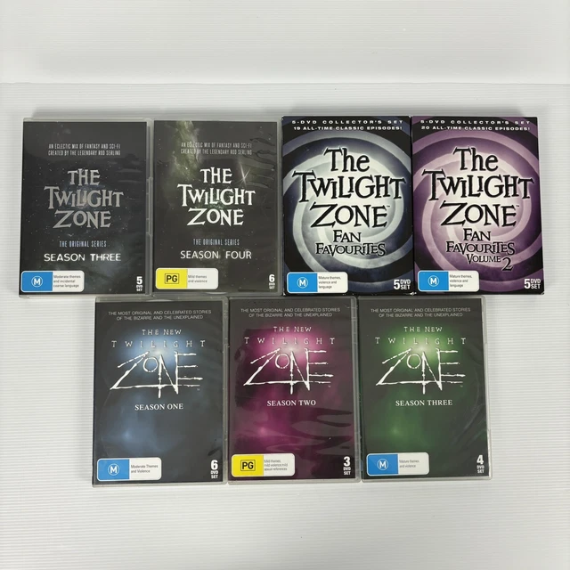 THE TWILIGHT ZONE New Twilight Zone DVD Region Free NTSC Fan Favourites ...