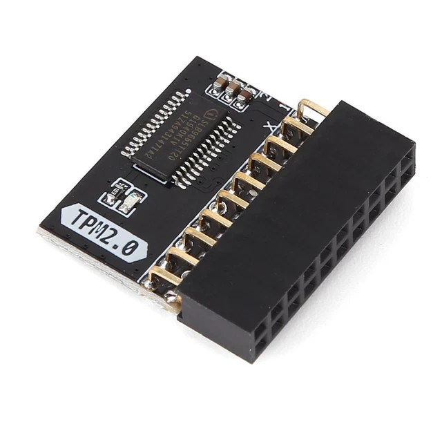 TPM 2.0 ENCRYPTION Security Module 20 Pin Motherboard Card 4 GB for ...