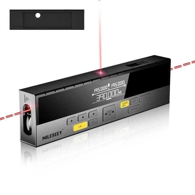 DP20 PRO DUAL Laser Measure Distance 120M/390 FT Digital Laser ...