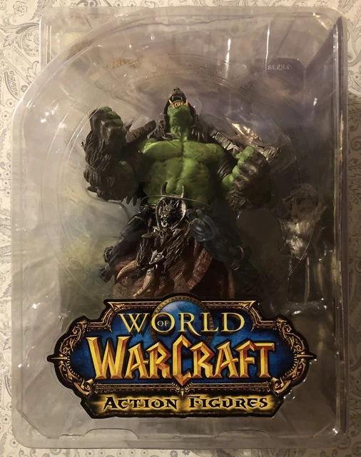 WORLD OF WARCRAFT Action Figur Rehgar Earthfury NEU OVP Serie 1 WoW Orc ...