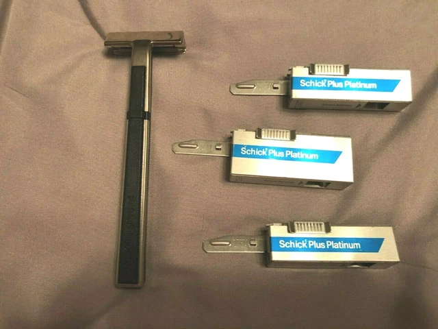 NOS SCHICK INJECTOR Style Safety Razor With Extra Blades $55.00 - PicClick