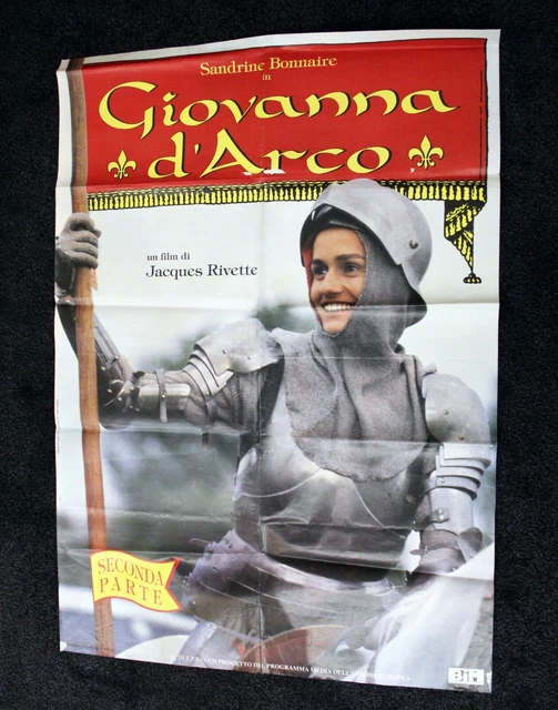 GIOVANNA D'ARCO 1994 Jacques Rivette Manifesto Film Manifesto ...
