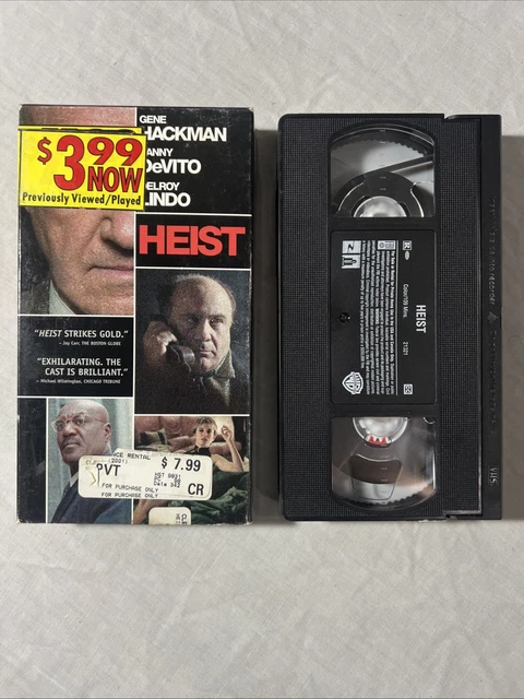 HEIST (2001 VHS) Gene Hackman, Danny DeVito, Delroy Lindo £4.57 ...