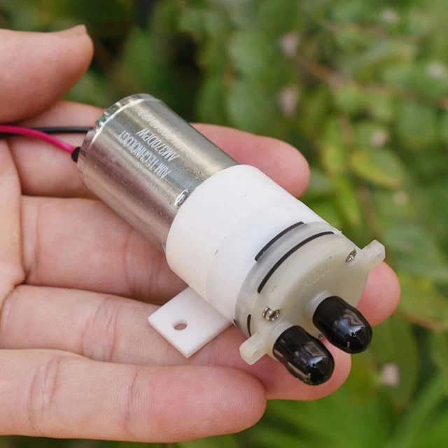 MINI 370 MOTOR Diaphragm Suction Water Pump DC 12V Electric Self ...