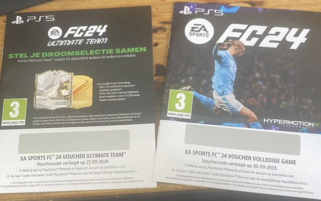EA SPORTS FC 24 code jeu complet et code pack voir photo EUR 40,00 ...